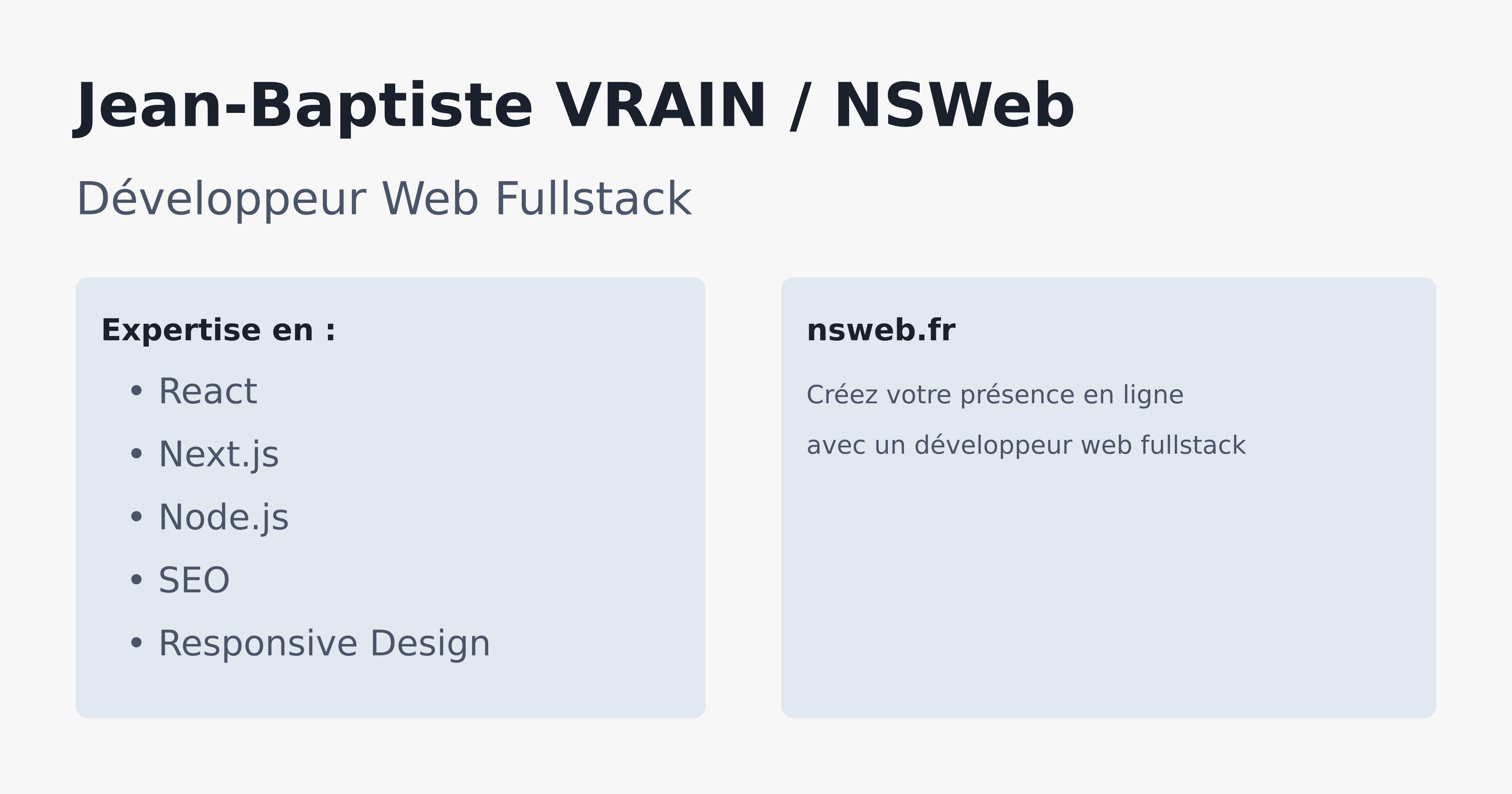 Développeur web freelance à Aix-en-Provence & Marseille — Next.js, NestJS